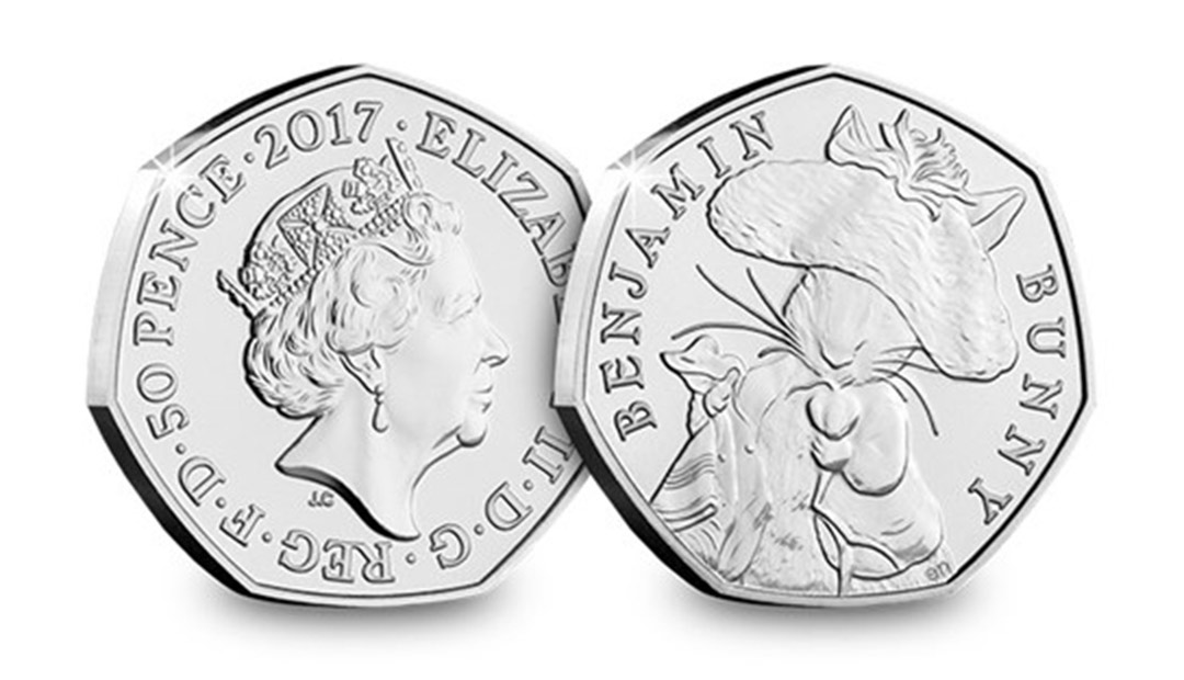 Win A 2017 Benjamin Bunny 50p Coin - The Draw Win A 2017 Benjamin Bunny 50p Coin - The Draw