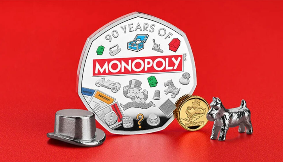 Win A Ninety Years of MONOPOLY Colour Coin - The Draw
